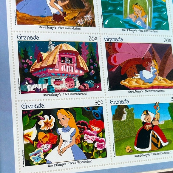 Disney | Art | Alice In Wonderland Framed Disney Classic Fairytales ...